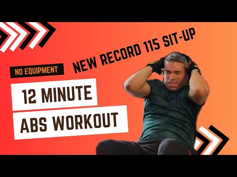 115 Sit -up new record Abdominales - YouTube