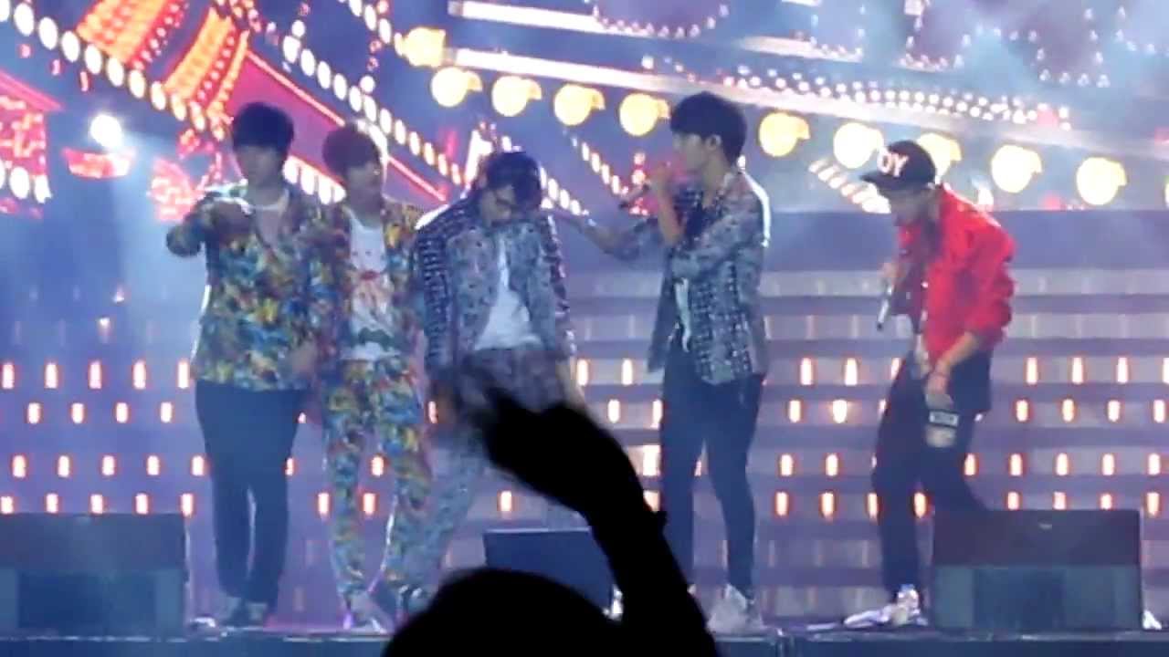 130312 BABA B1A4 Showcase in Jakarta - So Fine - YouTube