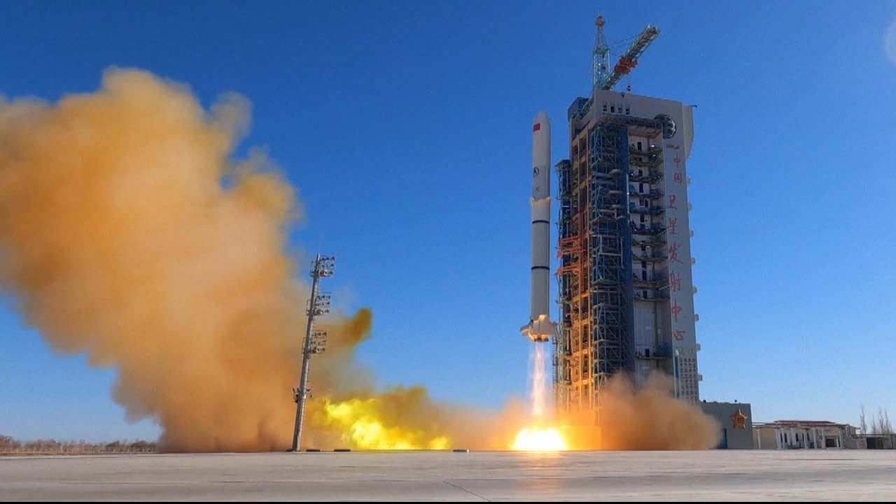 Long March-2C launches HaiYang-3 01 - YouTube