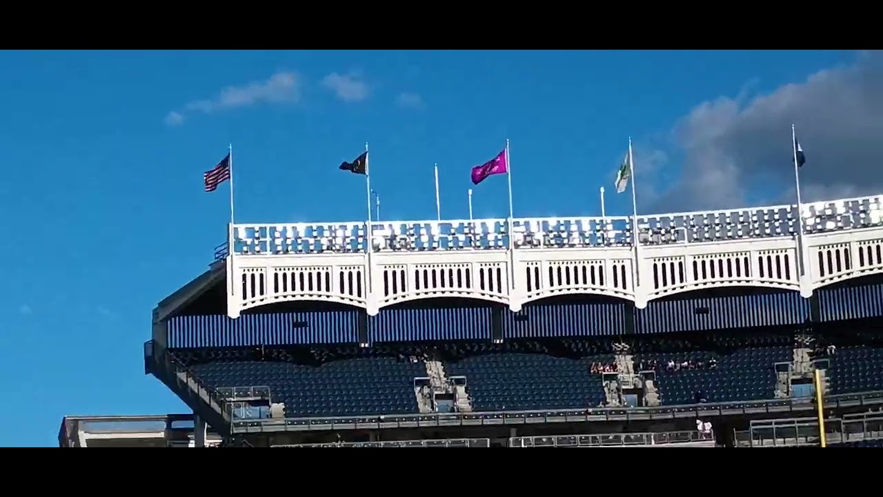 New York Yankees up-close - Cleveland Guardians batting practice ...