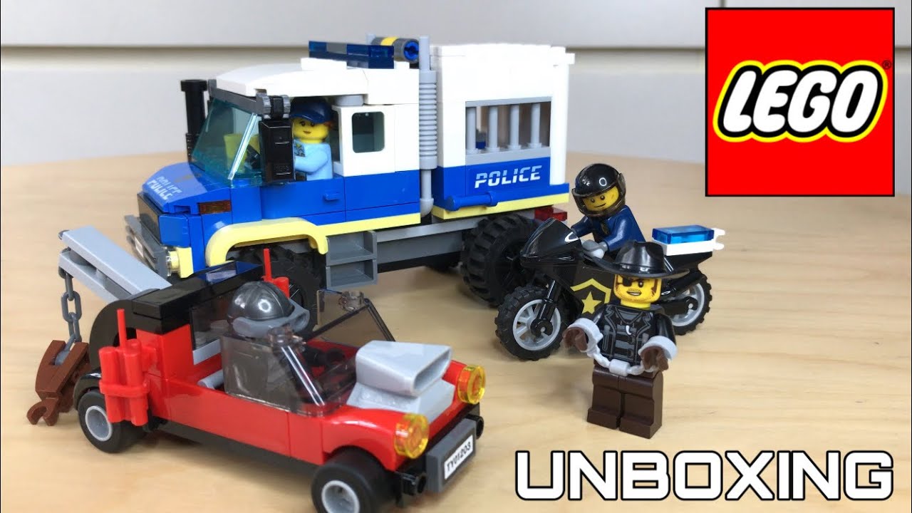 LEGO Police Prisoner Transport 60276 - LEGO City Duke Detain Clara The ...