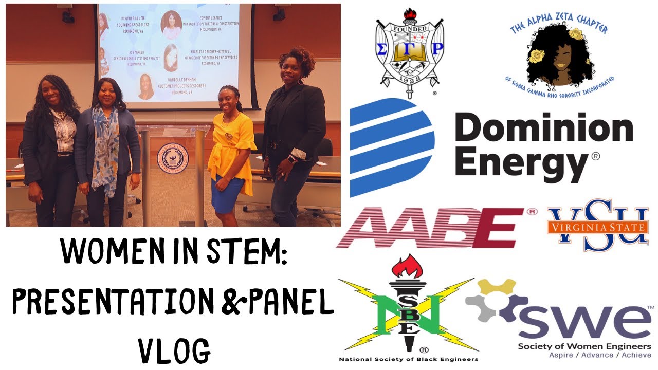 Women In STEM: Presentation and Panel Vlog (Virginia State University ...