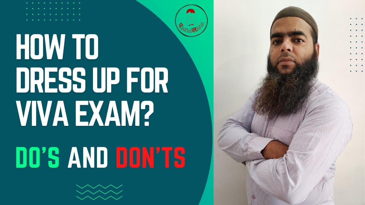 HOW TO DRESS UP FOR VIVA EXAM? - YouTube