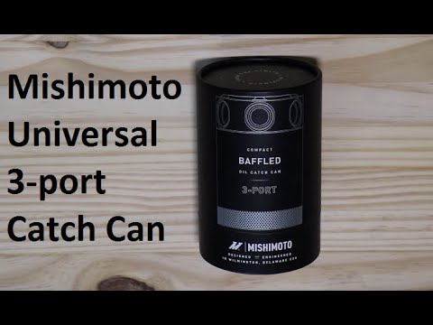Mishimoto Universal 3-port Catch Can Unboxing. - YouTube