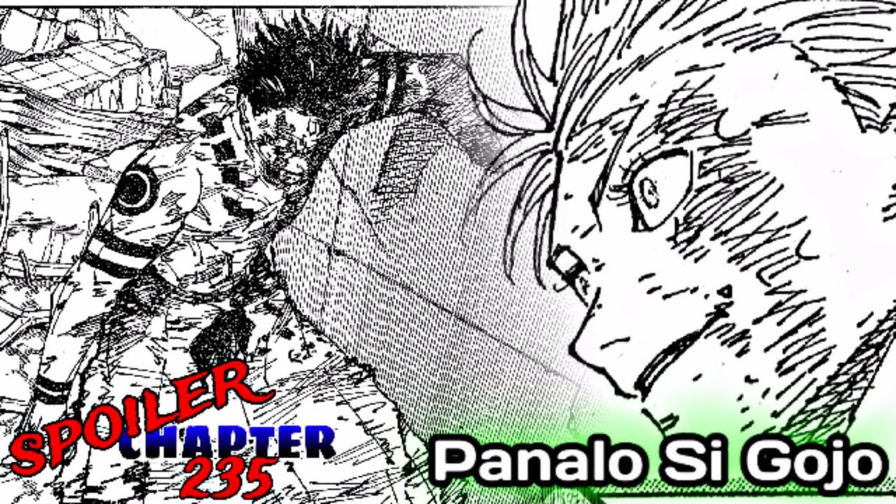 Panalo si Gojo, Wasak si Sukuna, spoiler chapter 235 - YouTube