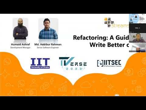 Refactoring - A Guide to Write Better Code - YouTube