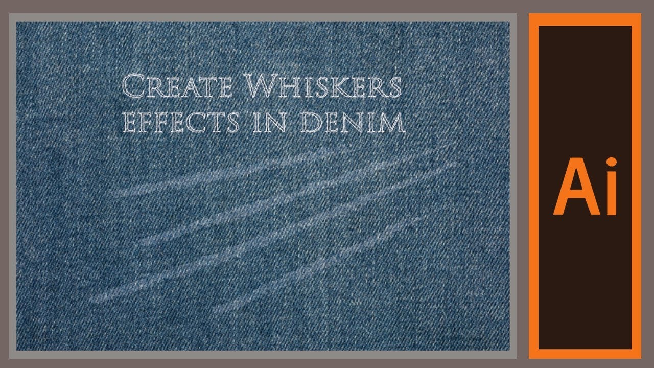 How to add Whiskers Effects in your fashion flats | Adobe Illustrator ...