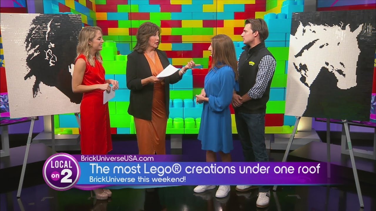 Masterpieces built brick by brick - YouTube