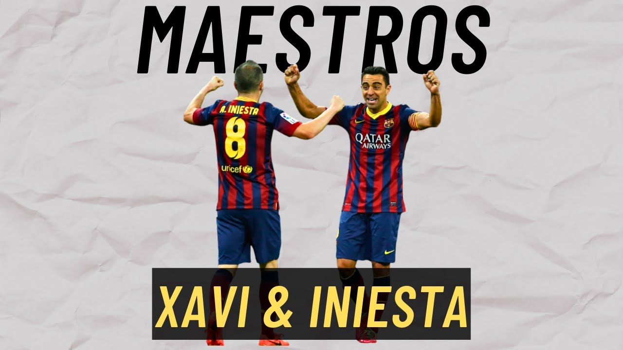 BEST DUO | Xavi and Iniesta: The Art of Midfield Mastery - YouTube