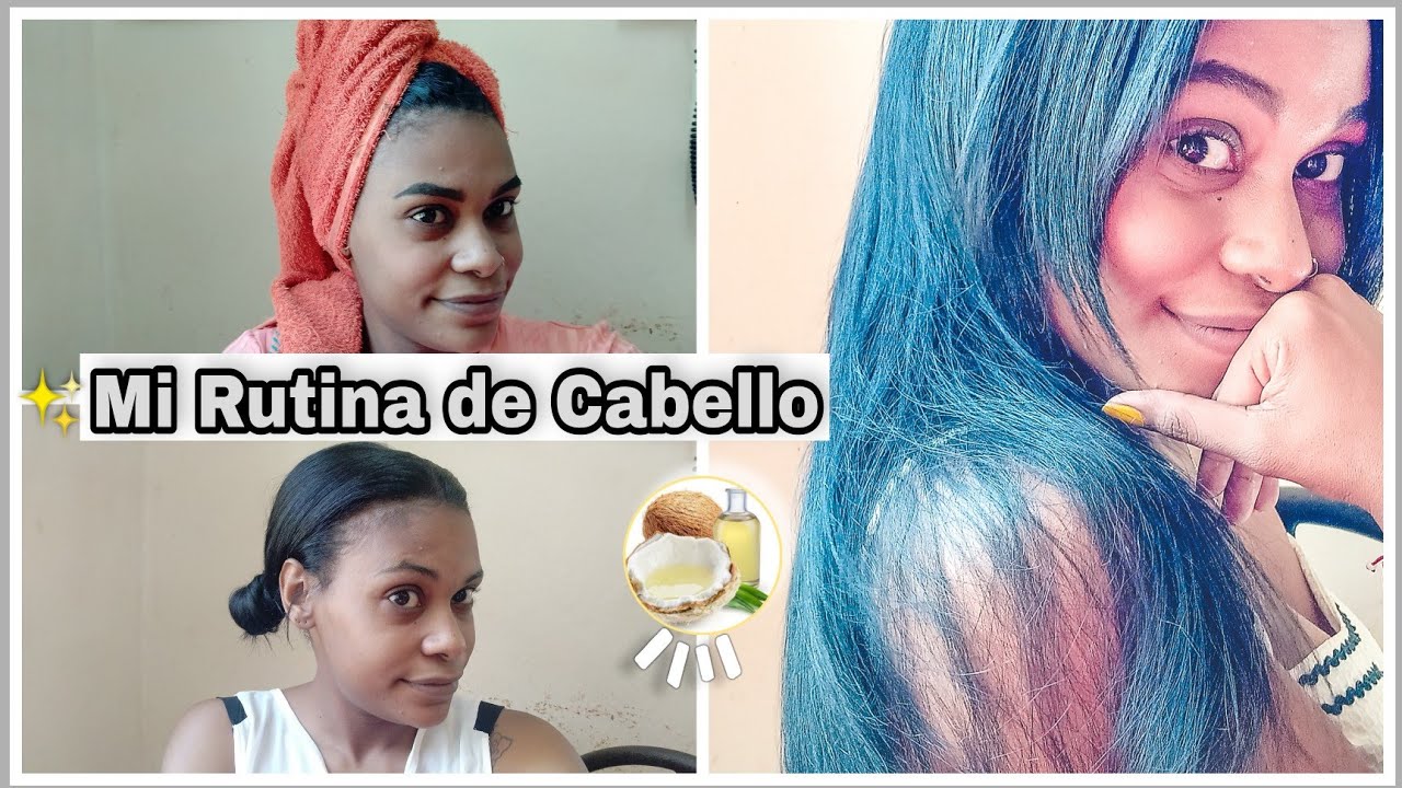 Mi RUTINA DE CABELLO/Desrizado /Alisado - YouTube