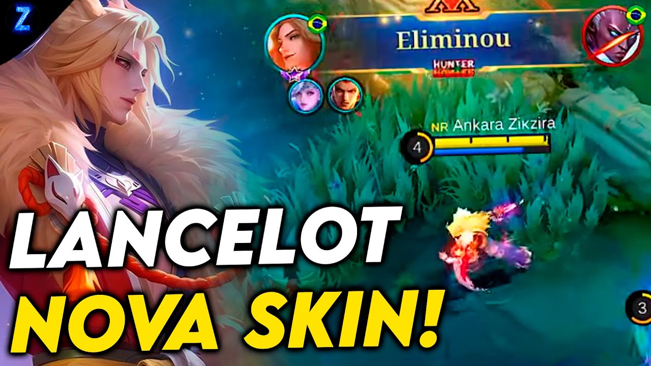 NOVA SKIN DO LANCE VALE A PENA? - LANCELOT GAMEPLAY | Mobile Legends ...