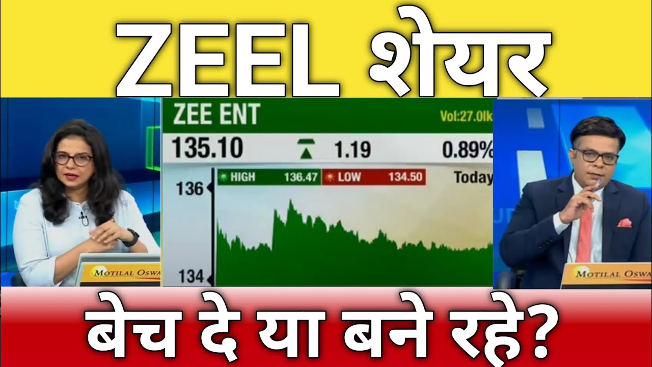 🔴ZEE share letest news | ZEE stock analysis | Zee share next Target ...