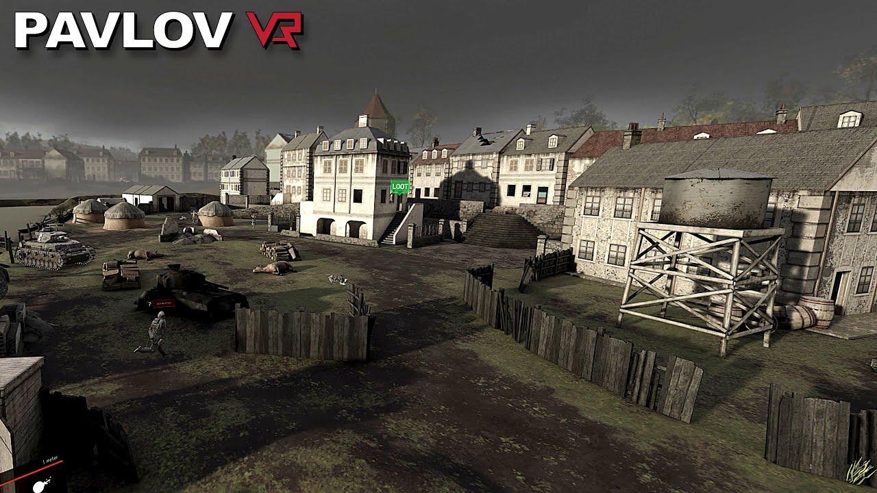 Pavlov PS5 Pro PS VR2 HDR | WW2 TDM - Stalingrad, Stalingrad Shack ...