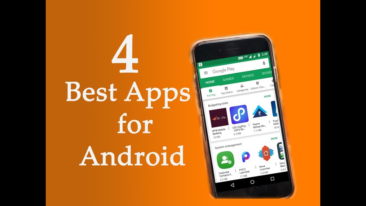 4 Best Apps for Android 2018 - YouTube
