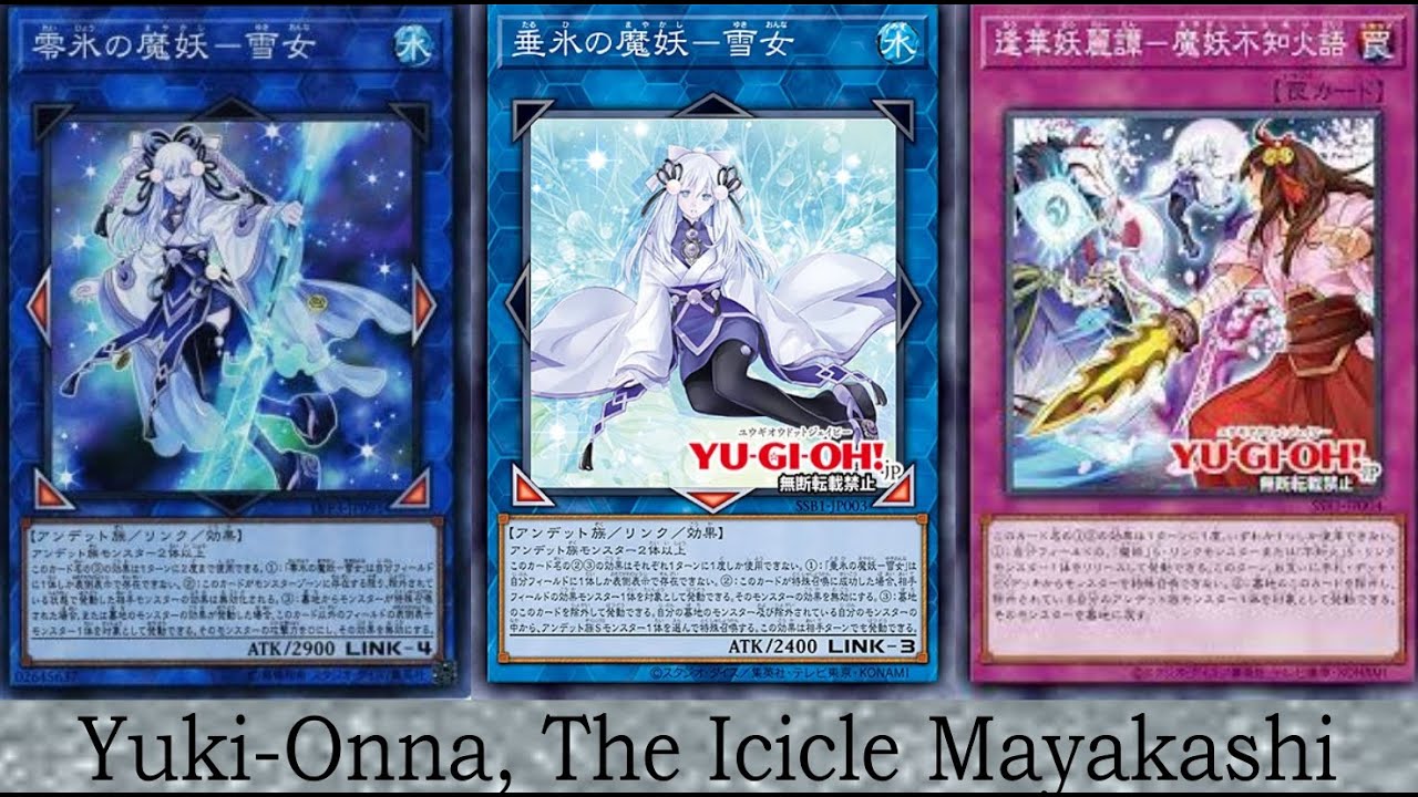 Yuki Onna The Icicle Mayakashi - YouTube