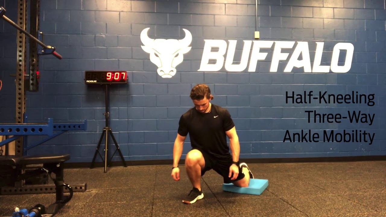 Half-Kneeling Ankle Rockers - YouTube