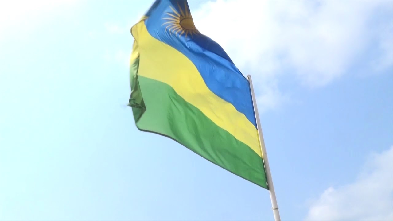 View of Rwandan flag from Nkombo boat in Lake Kivu - YouTube