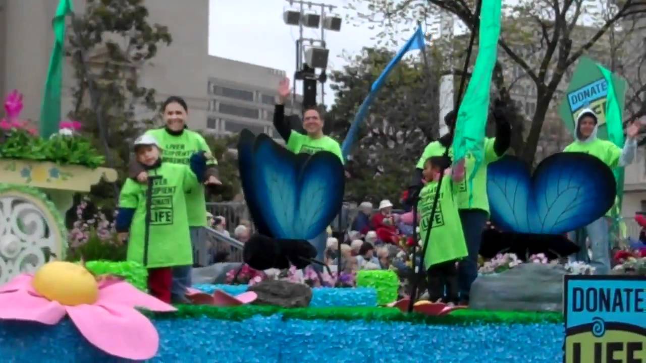 Cherry Blossom Festival Parade - Donate Life float - YouTube
