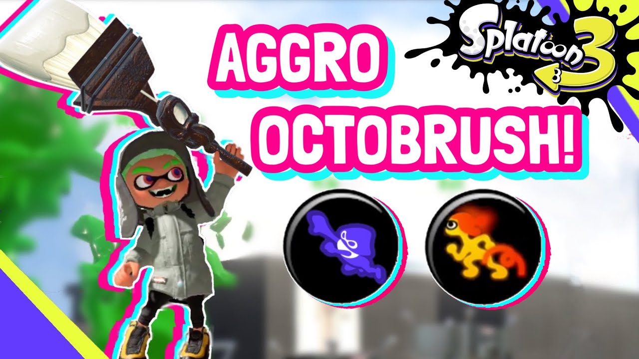 OCTOBRUSH ZIPCASTER BUILD IS FUN! | Splatoon 3: Anarchy Battles - YouTube