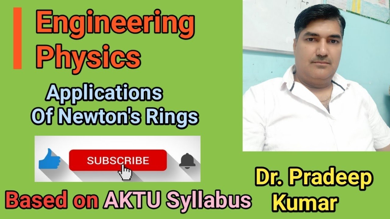 #Newton's rings: Applications_Lower surface concave_Lower surface ...