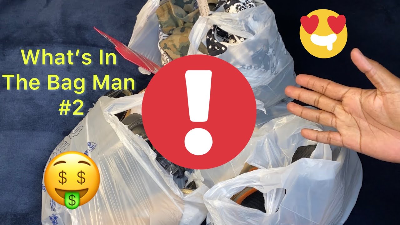 What’s In The Bag Man #2, Finding Stuff At The Thrift Store, To Flip On ...