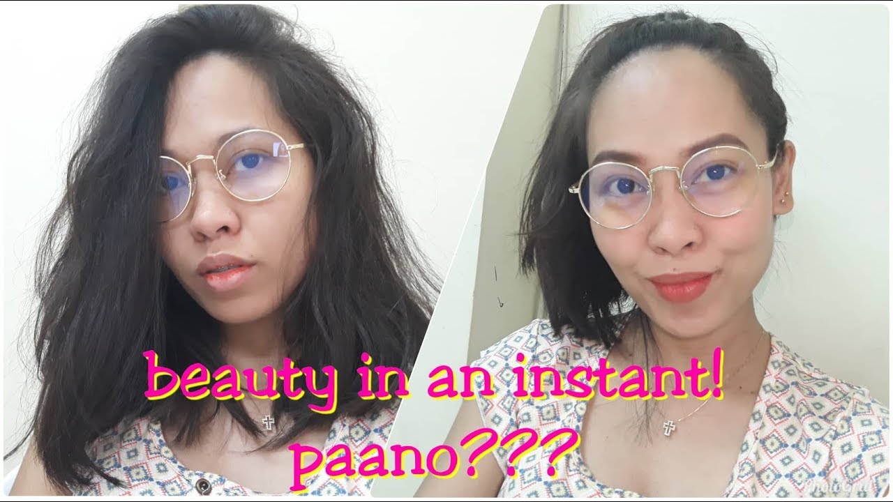 HAGGARD TO NOT HAGGARD LOOK IN AN INSTANT / using 3 items ONLY - Au iC ...