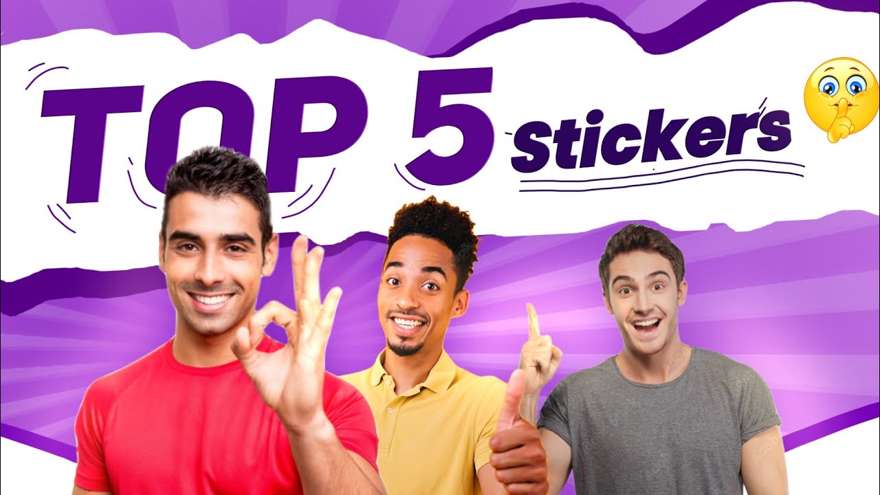 Top 5 Best Stickers Of Kinemaster {Every Editiors Should To Know About ...