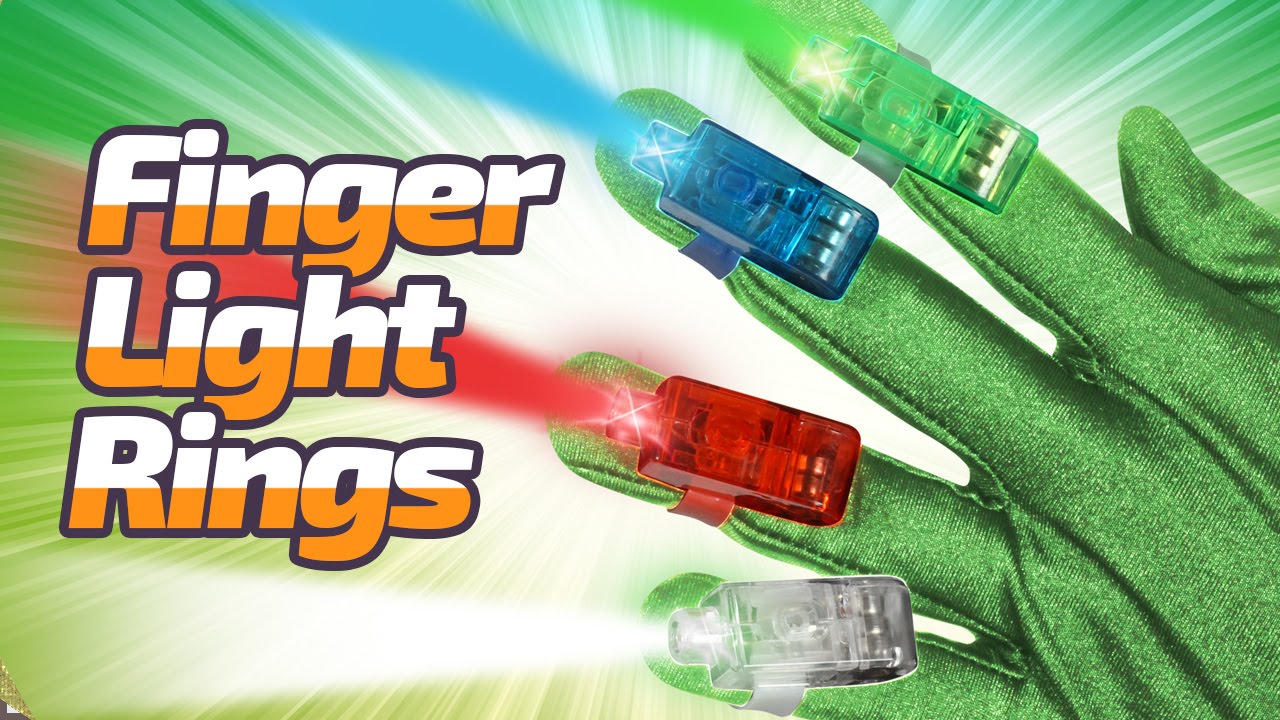 Finger Light Rings - YouTube