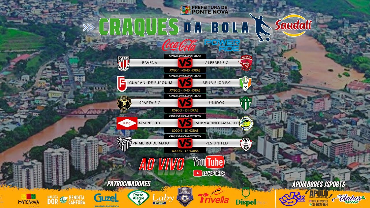 CRAQUES DA BOLA SAUDALI - JOGOS DE SÁBADO - YouTube