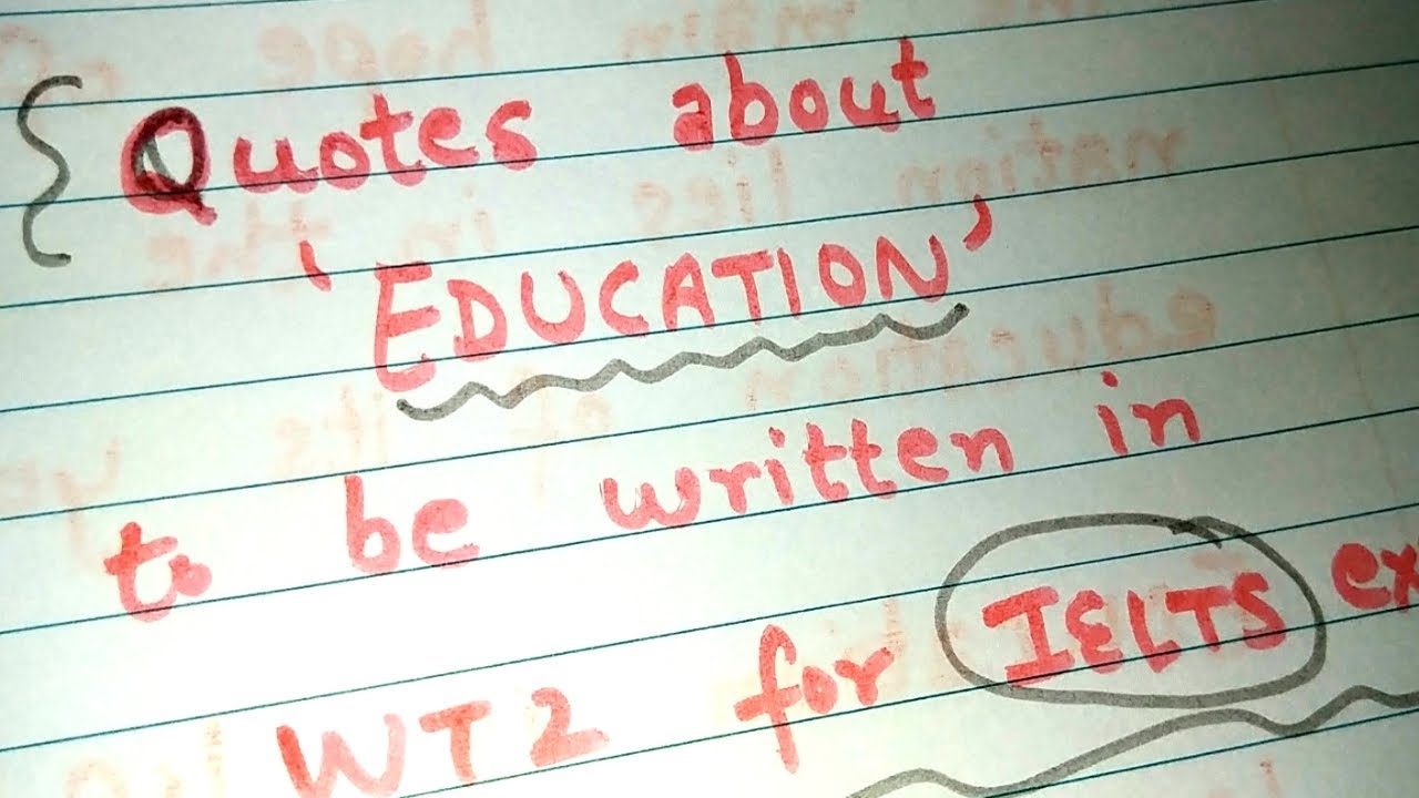 Ielts Quotes
