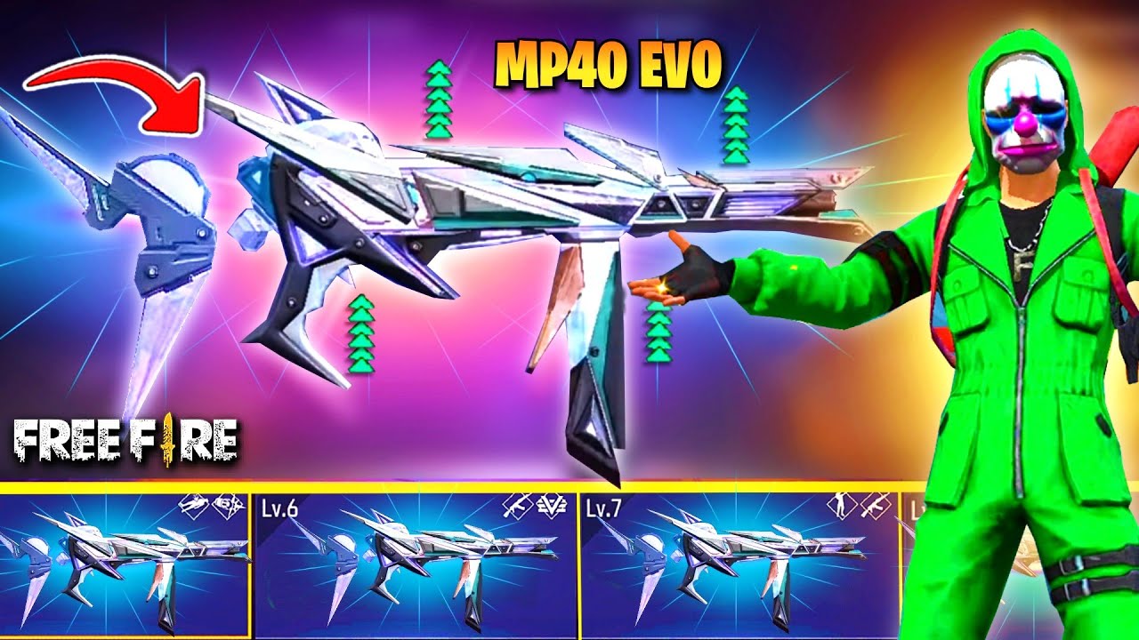 NUEVA "MP40 EVOLUTIVA" 😱 NO LO PUEDO CREER!! Free Fire - YouTube