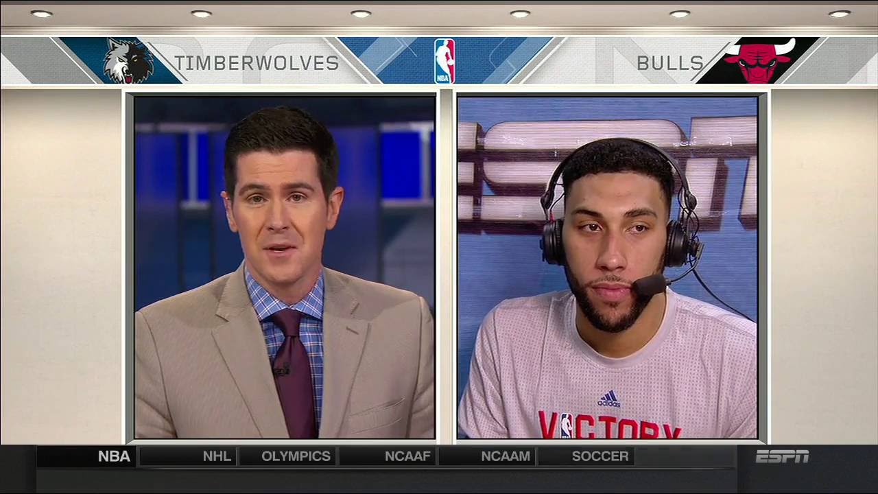 Denzel Valentine Post Game Interview | Chicago Bulls Win 2016 NBA ...