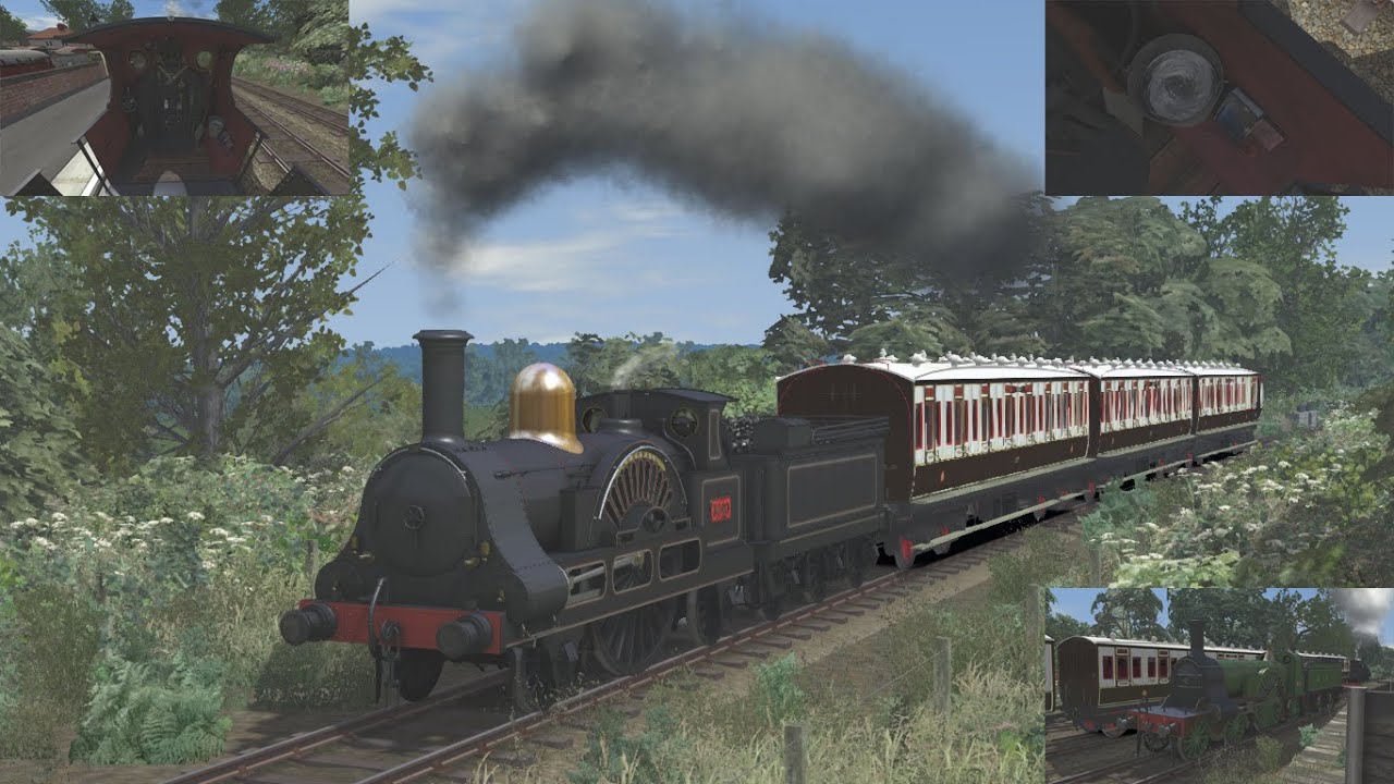 Train Simulator 2022 - LNWR 2-2-2 'Cornwall' on the Epping-Ongar ...