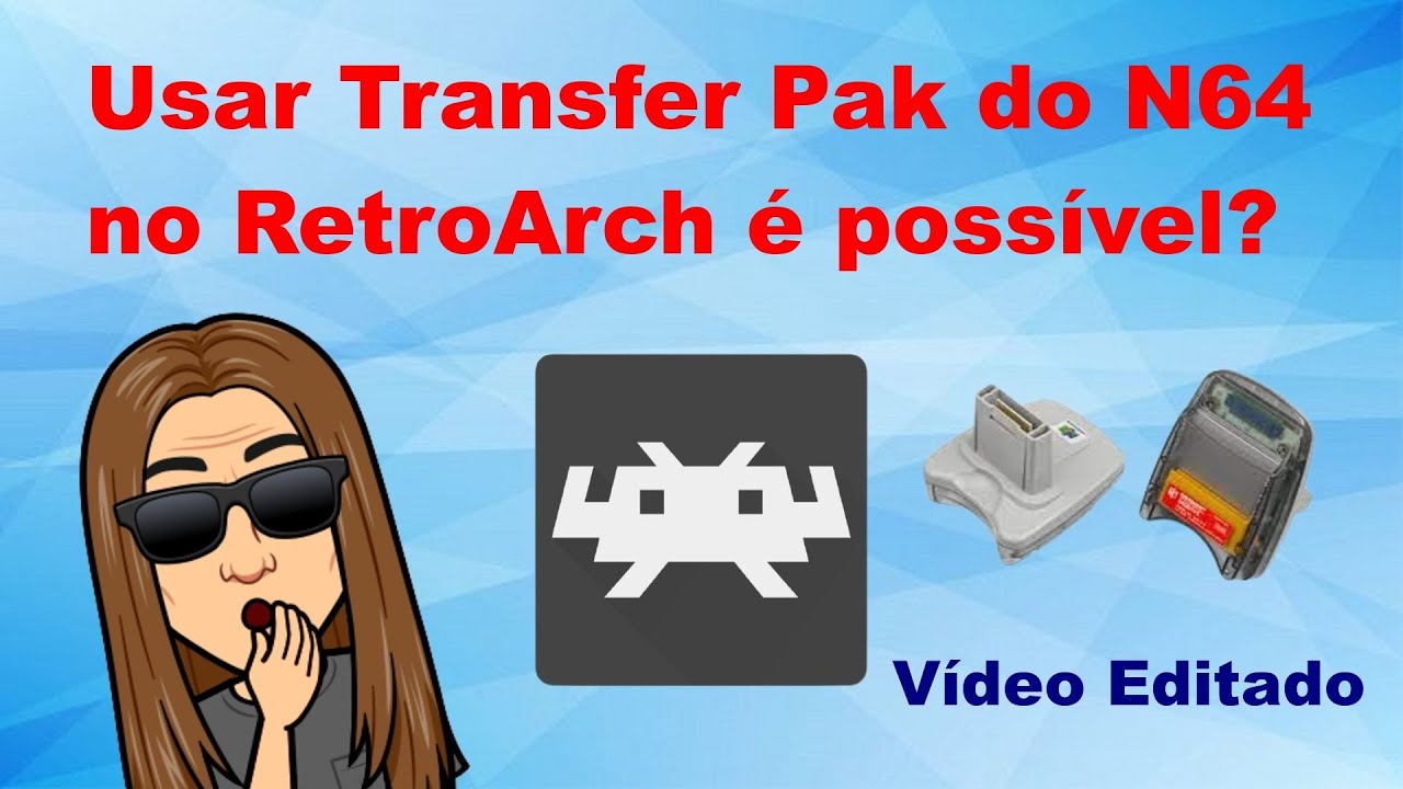 Como usar o Transfer Pak do N64 no RetroArch [Editado] - YouTube