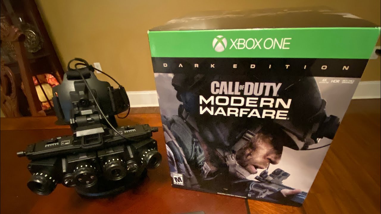 Call Of Duty Modern Warfare DARK EDITION UNBOXING | Night Vision ...