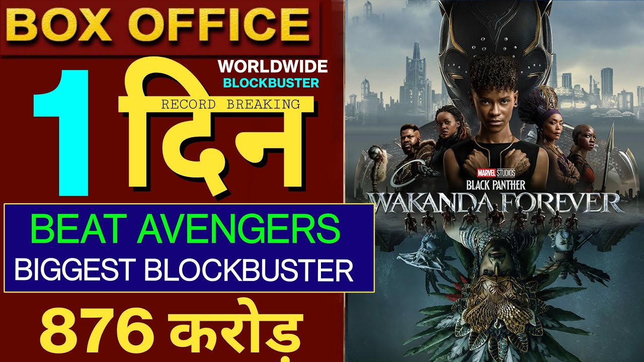 Black Panther Wakanda Forever Box Office Collection,Black Panther Box ...