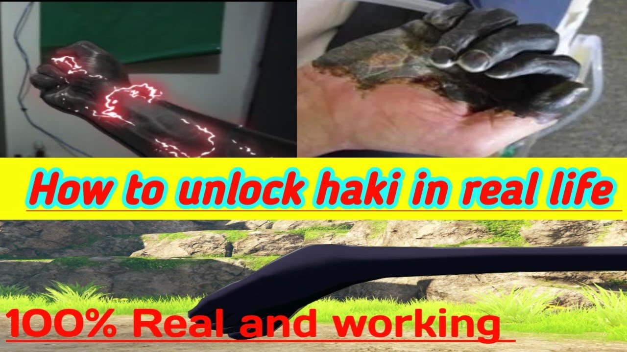 Unlocking Armament haki in Real life ||100% Real and Working|| One ...