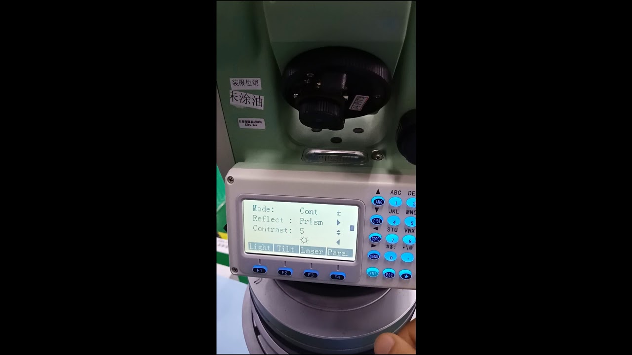 ATS 120R total station - YouTube