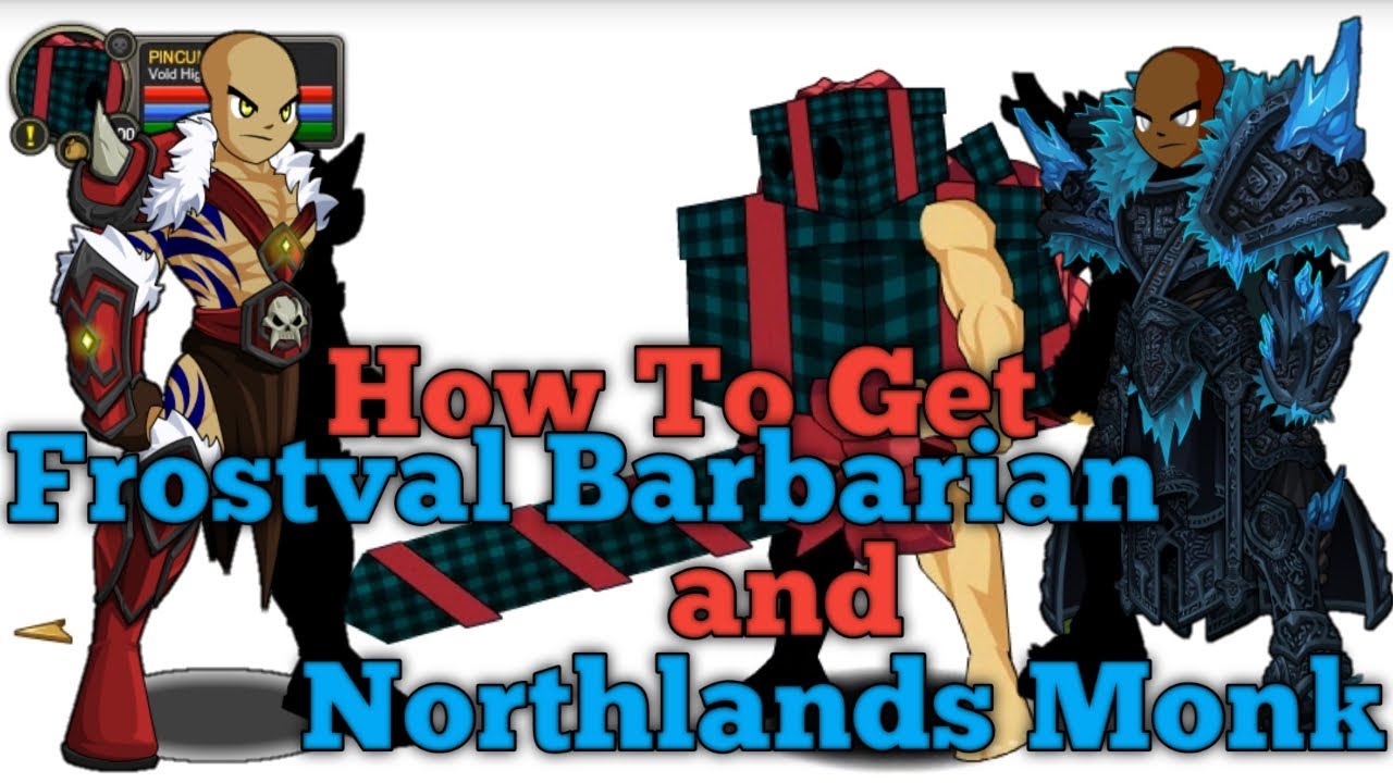 How To Get Frostval Barbarian & Northlands Monk (Class) (Free Player ...