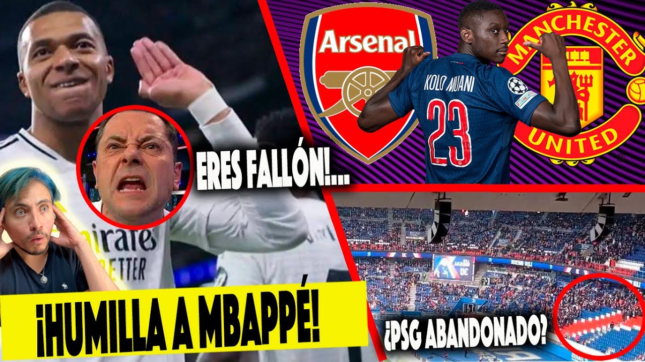 🚨RONCERO HUMILLA A MBAPPÉ! LO ADVERTIMOS! - FICHAJES PSG 2024 - ¿PK PSG ES MALO EN CHAMPIONS ...
