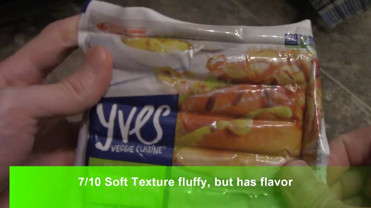 Review Yves Veggie Cuisine Dogs Family Pack Taste Test - YouTube