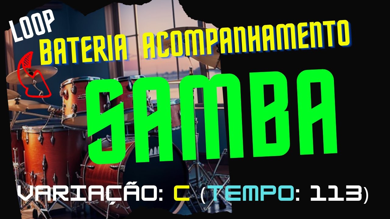 Ritmo Samba Variação: C (Tempo: 113) - YouTube