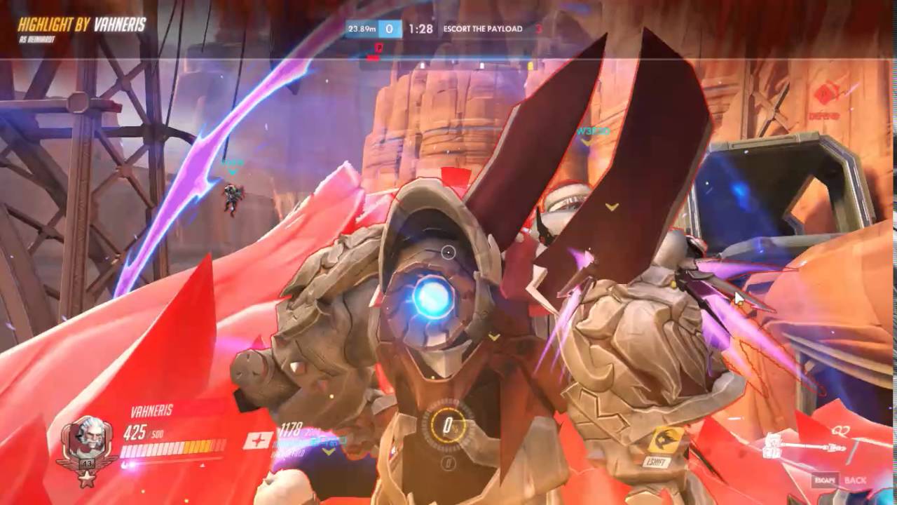 Reinhardt charging everything - YouTube