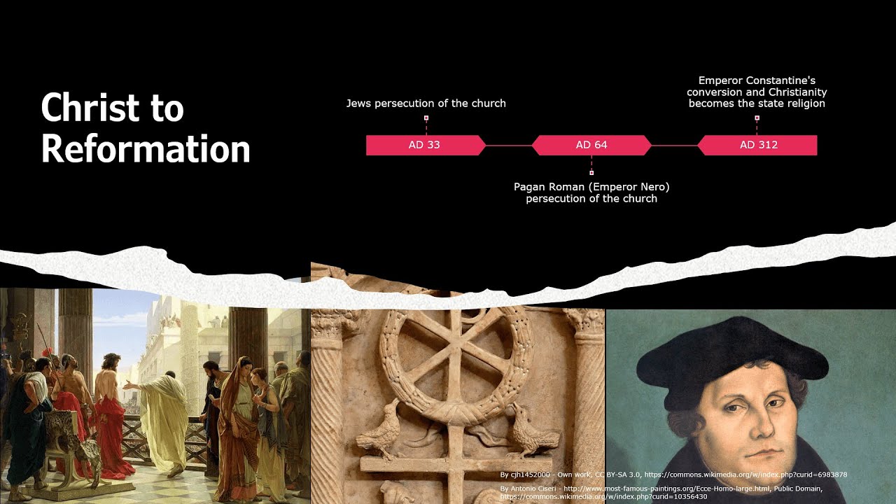 Christ to Reformation [AD 33 to AD 1517] - YouTube