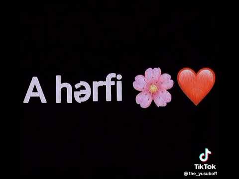 A hərfi A hərfi ürəkdi ürək ❤️🌹