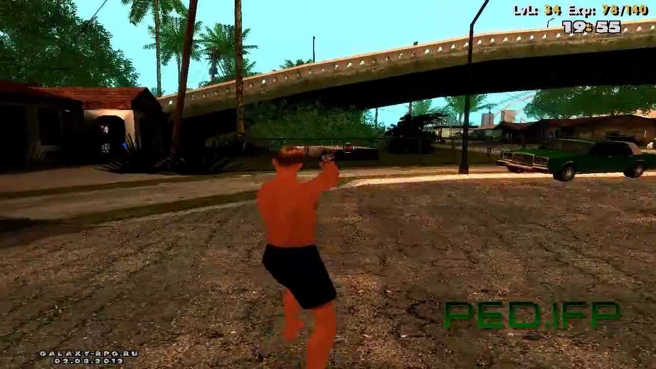 Ped.ifp GTA IV for GTA San Andreas - YouTube