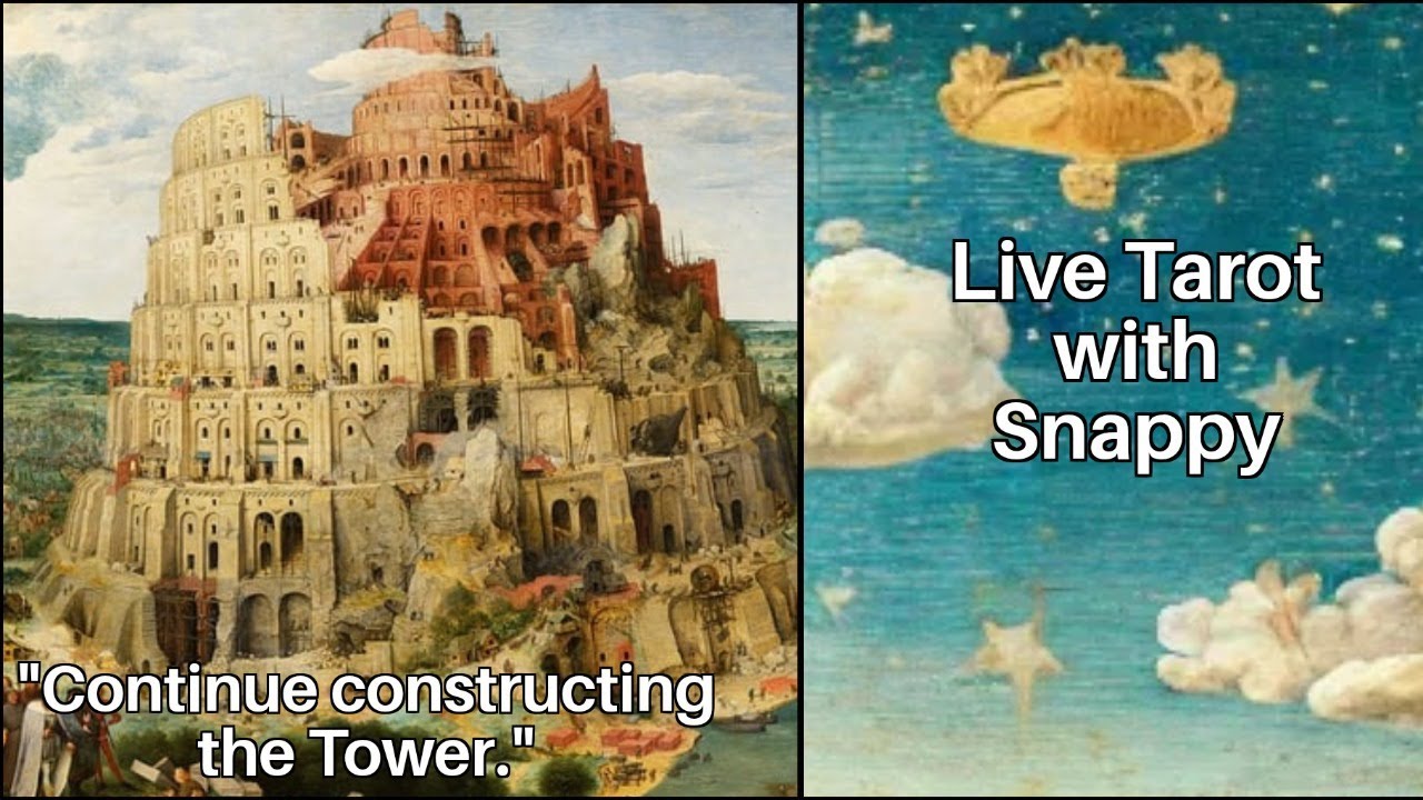 "Continue constructing the Tower." Live Tarot w/ Snappy - YouTube