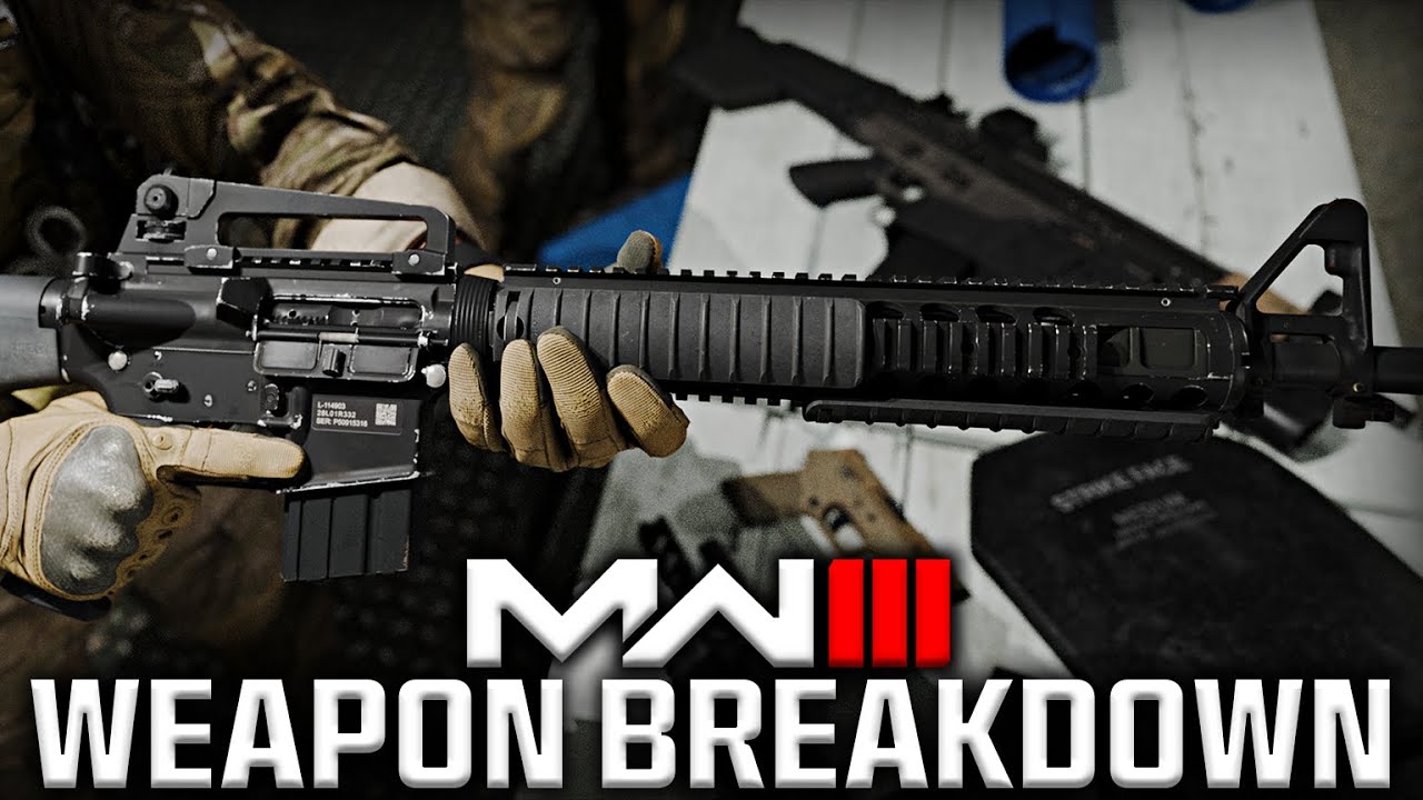 The M16 - MW3 Weapon Breakdown - YouTube