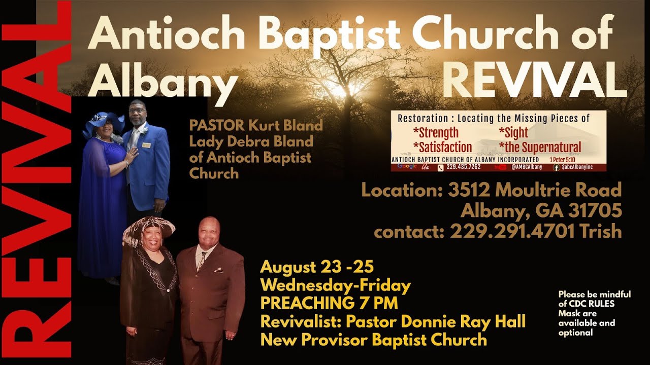 REVIVAL NIGHT 3 WITH DONNIE RAY HALL - YouTube