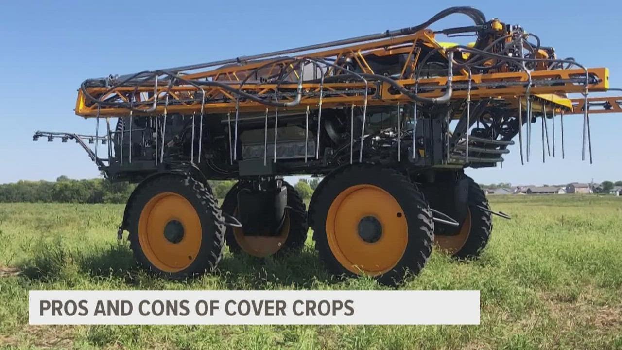 What are the pros and cons of Iowa's $600,000 cover crop seeder? - YouTube